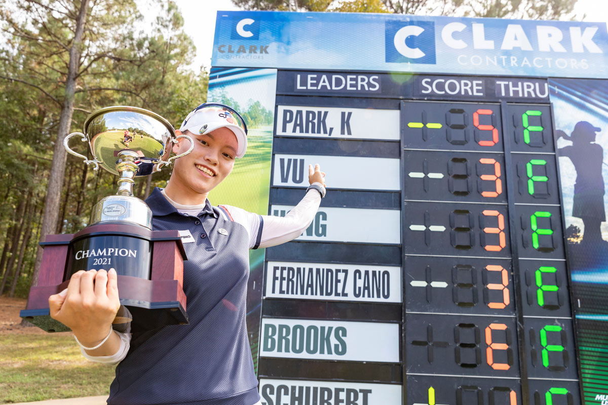 Walk off Eagle Propels Kum-Kang Park to First Professional Win - The Murphy USA El Dorado Shootout